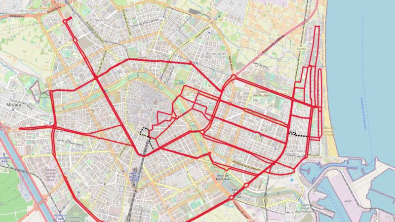 Autobuses para ir a la playa en Valencia: estas son las líneas ‘de ...